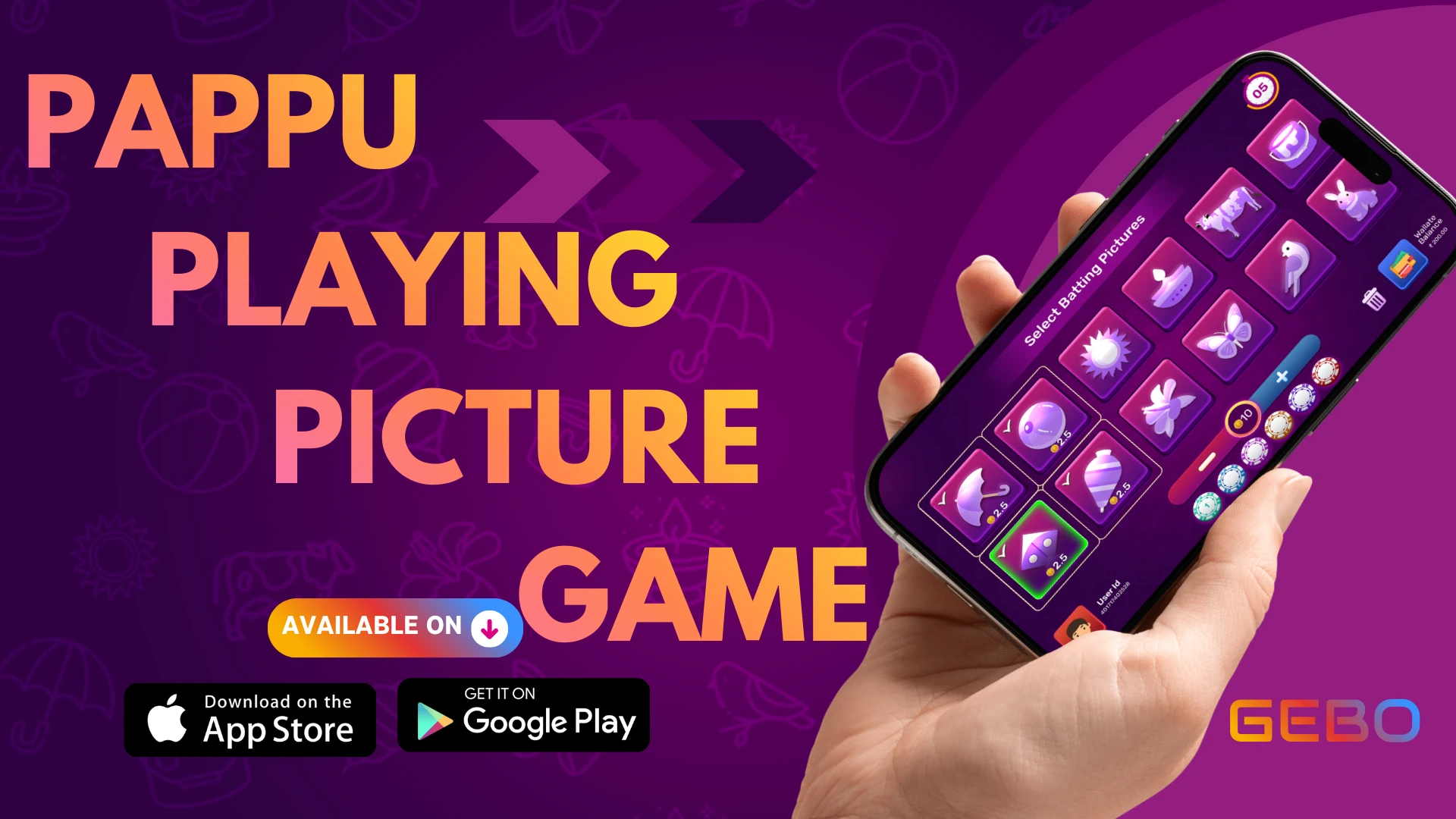 GEBO Games | Play Online Pappu Playing Picture Free